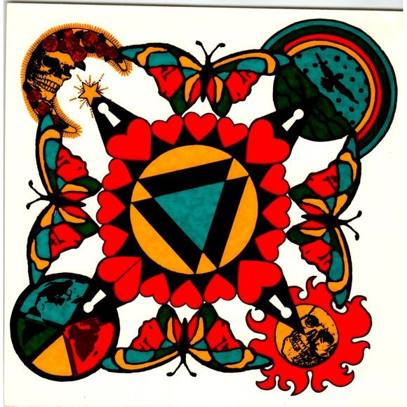 Grateful Dead | Art | Grateful Dead Super Large Decal Psychedelic ...